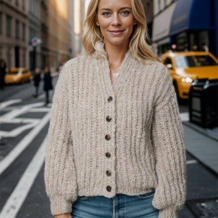 Islender med raglanfelling – Gratis strikkeoppskrifter